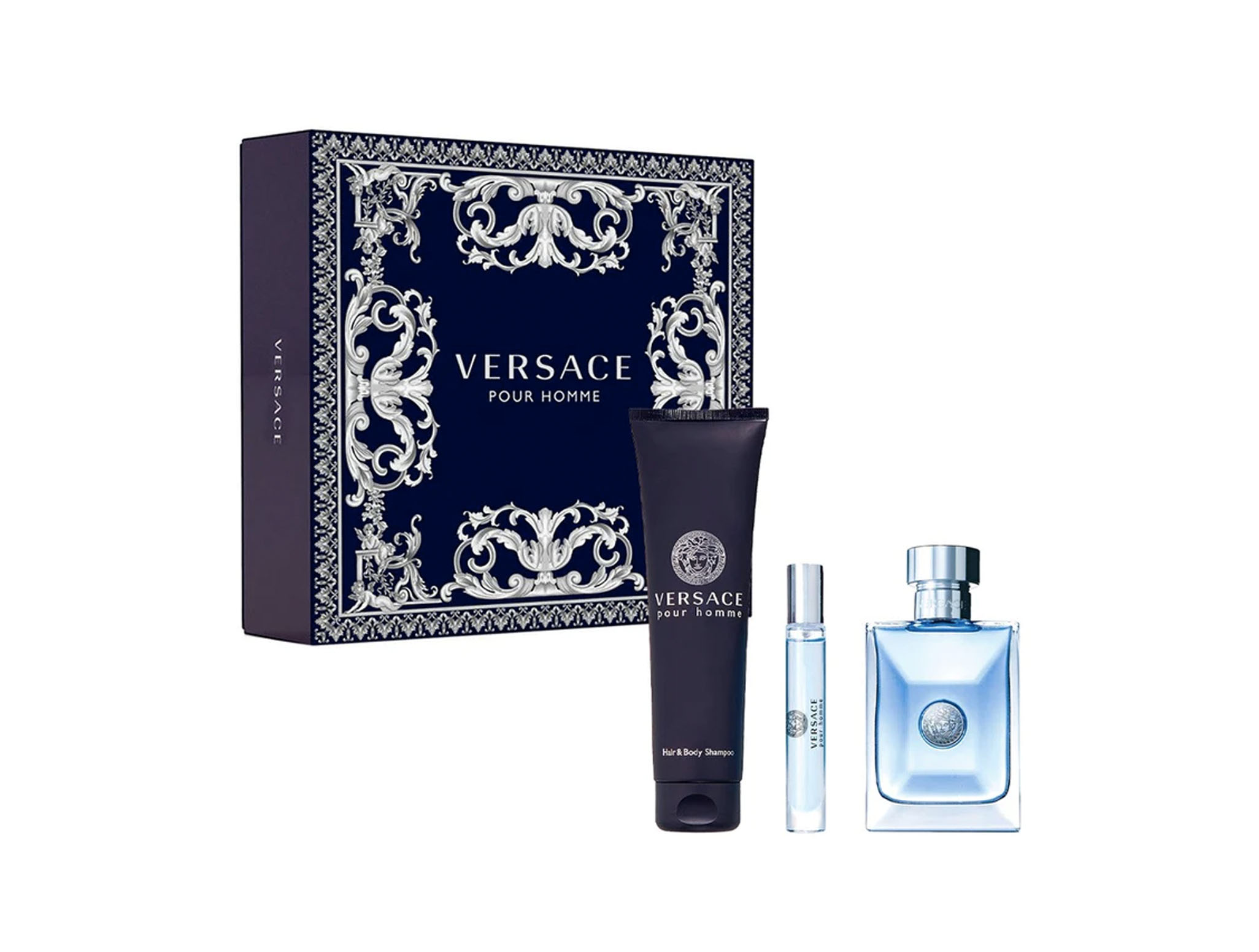 Set 3 Piezas Versace Pour Homme 100 ml Para Hombre | Surtidora ...